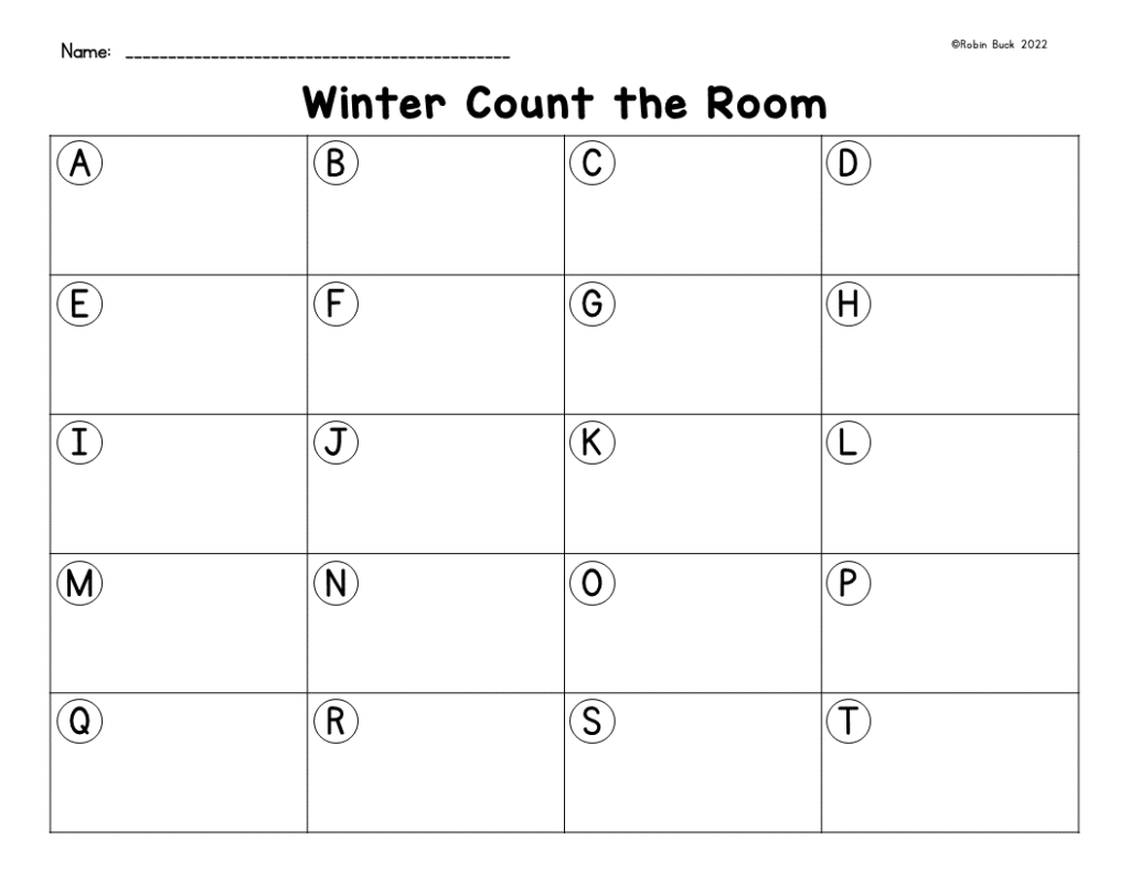 Count the Room for the Whole Year, #1-10, 1-20 | Made By Teachers