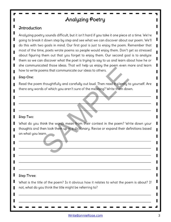 Good Friday Poetry Analysis and Cursive Copywork | Made By Teachers