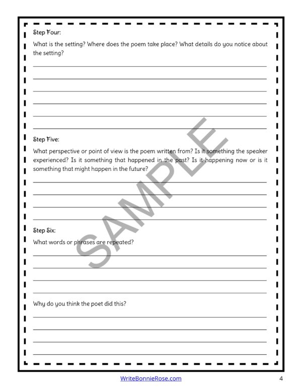Good Friday Poetry Analysis and Cursive Copywork | Made By Teachers