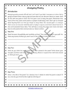 Good Friday Poetry Analysis and Print Copywork | Made By Teachers