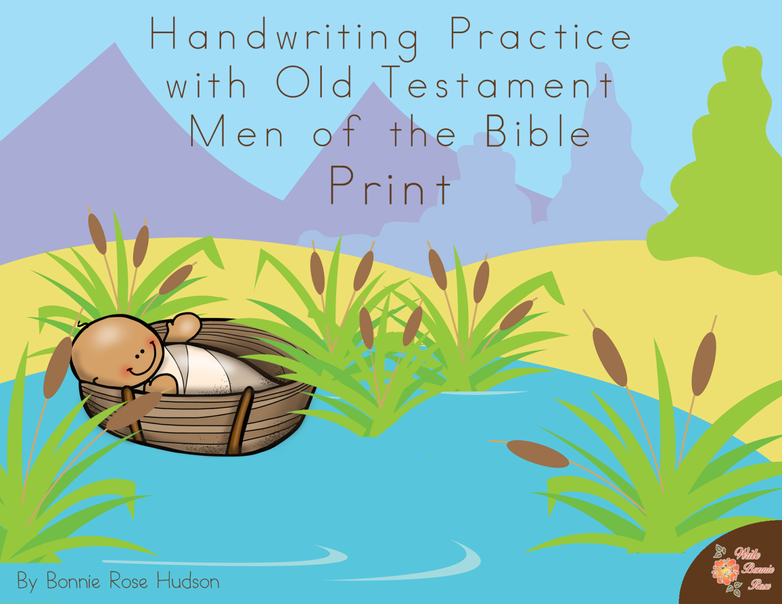 Handwriting Practice with Old Testament Men of the Bible: Print | Made ...