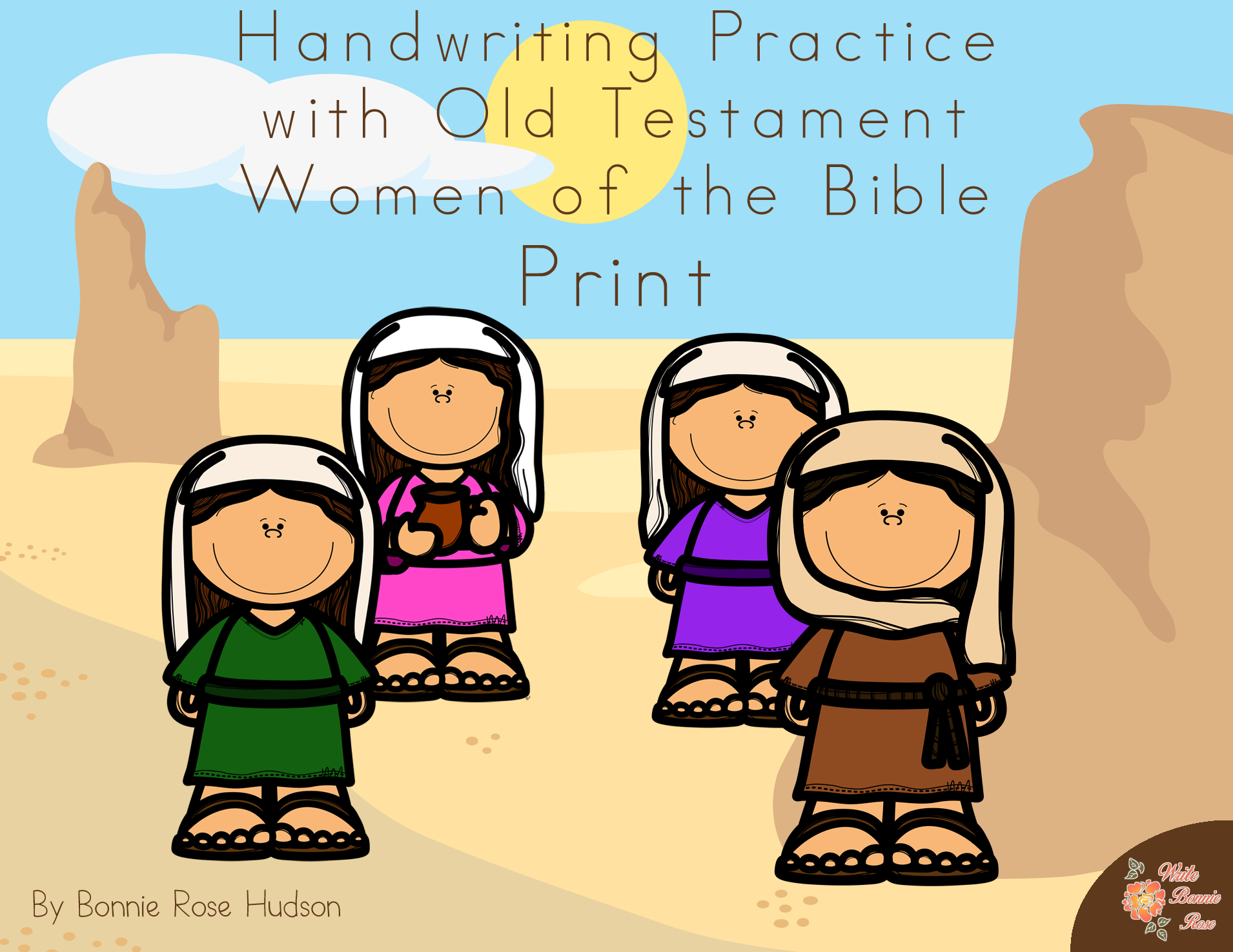 Bible Woman Clipart