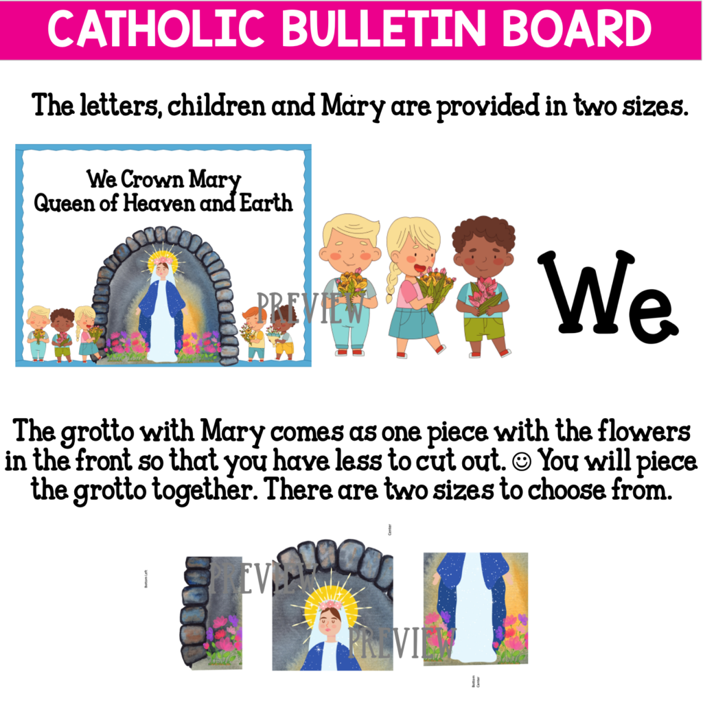 Catholic Bulletin Board: May Crowning | Made By Teachers