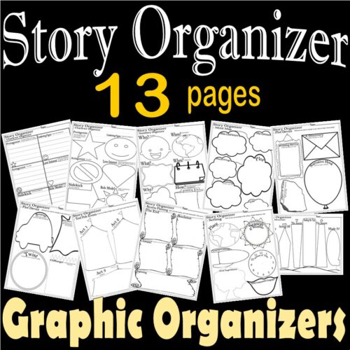 Graphic Organizer Creative Story Writing Guides | Made By Teachers