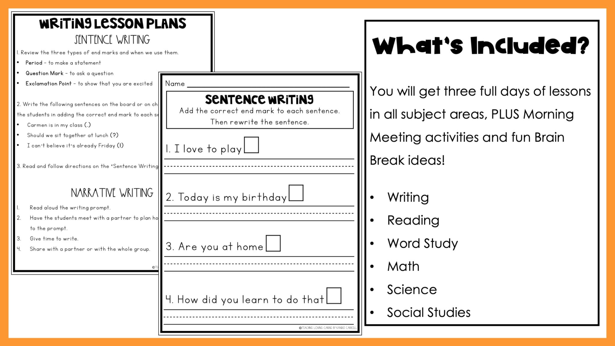 1st Grade Emergency Sub Plans | Made By Teachers