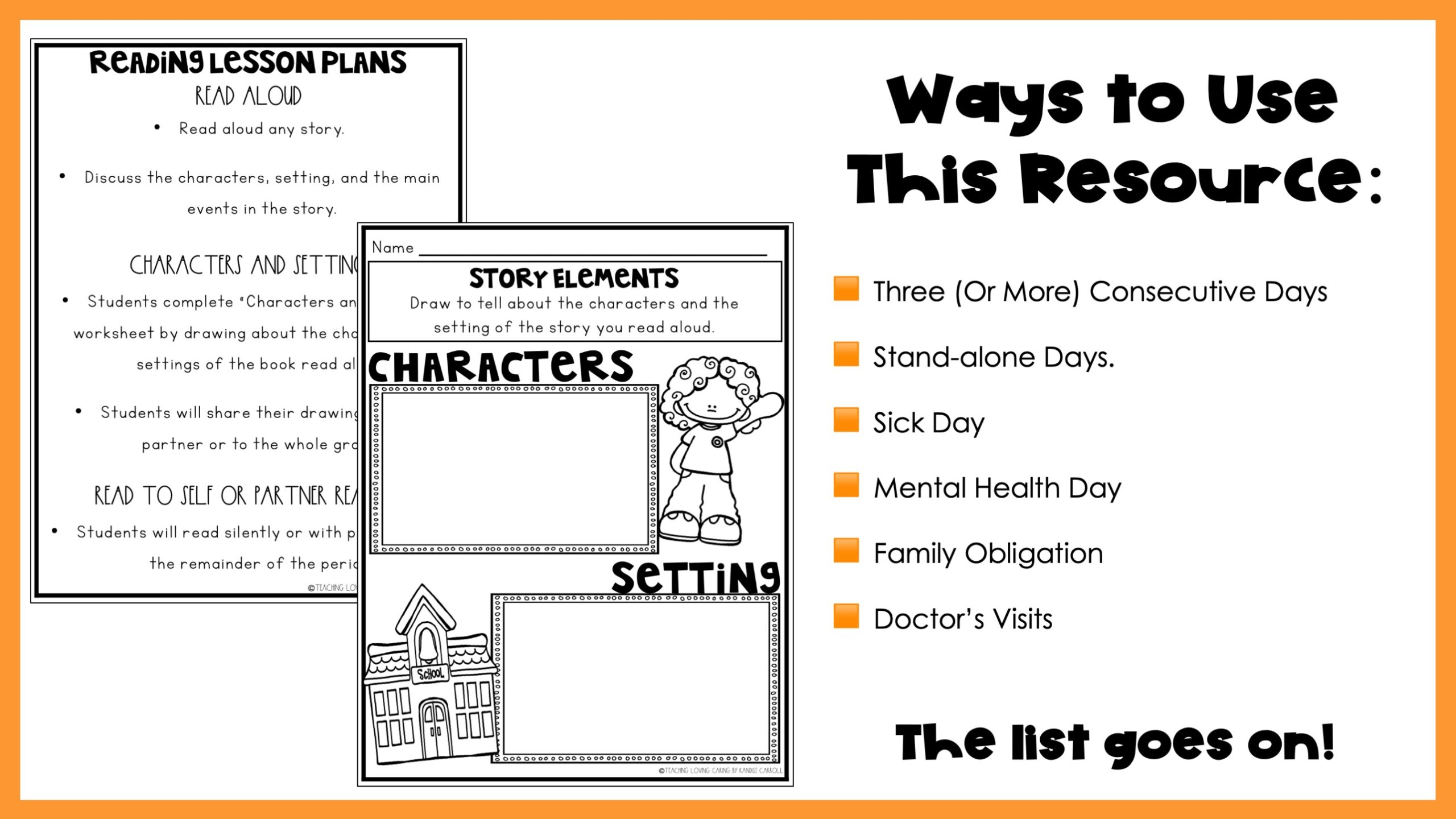 1st Grade Emergency Sub Plans | Made By Teachers