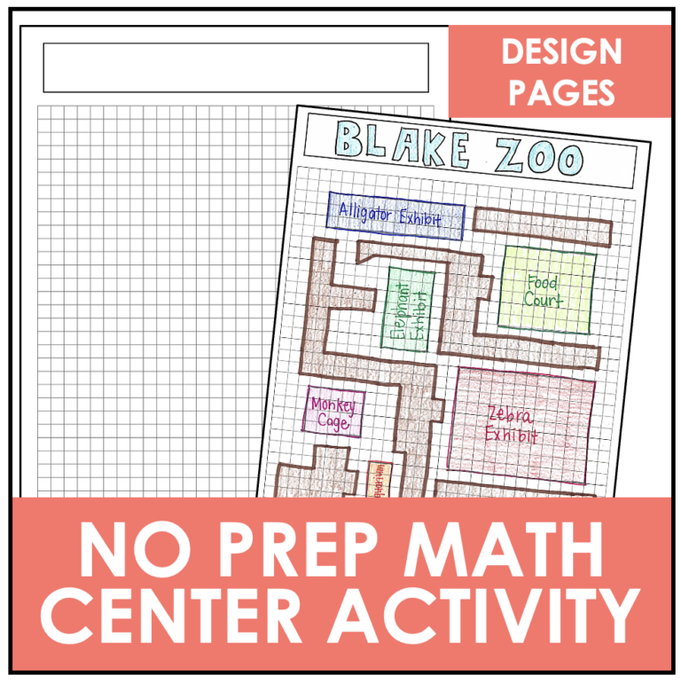 Area and Perimeter Project | Build a Zoo Math Activity | Made By Teachers