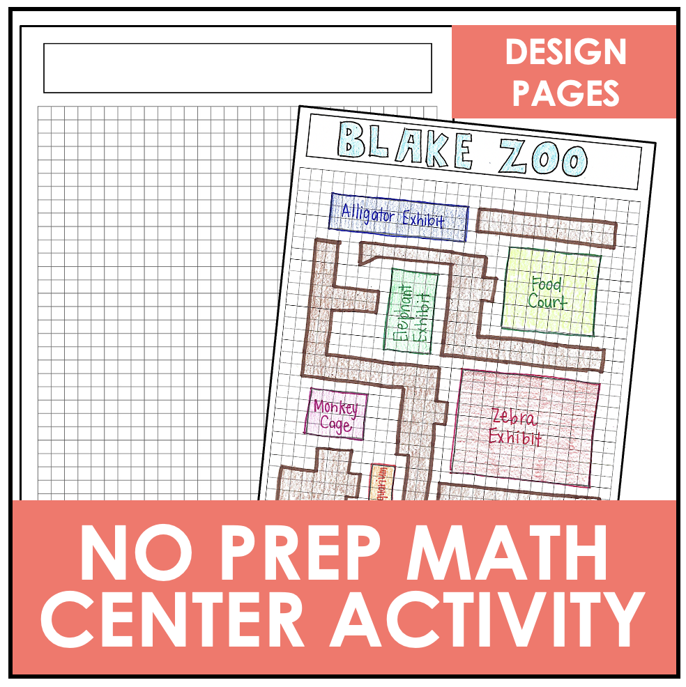 Area and Perimeter Project | Build a Zoo Math Activity | Made By Teachers