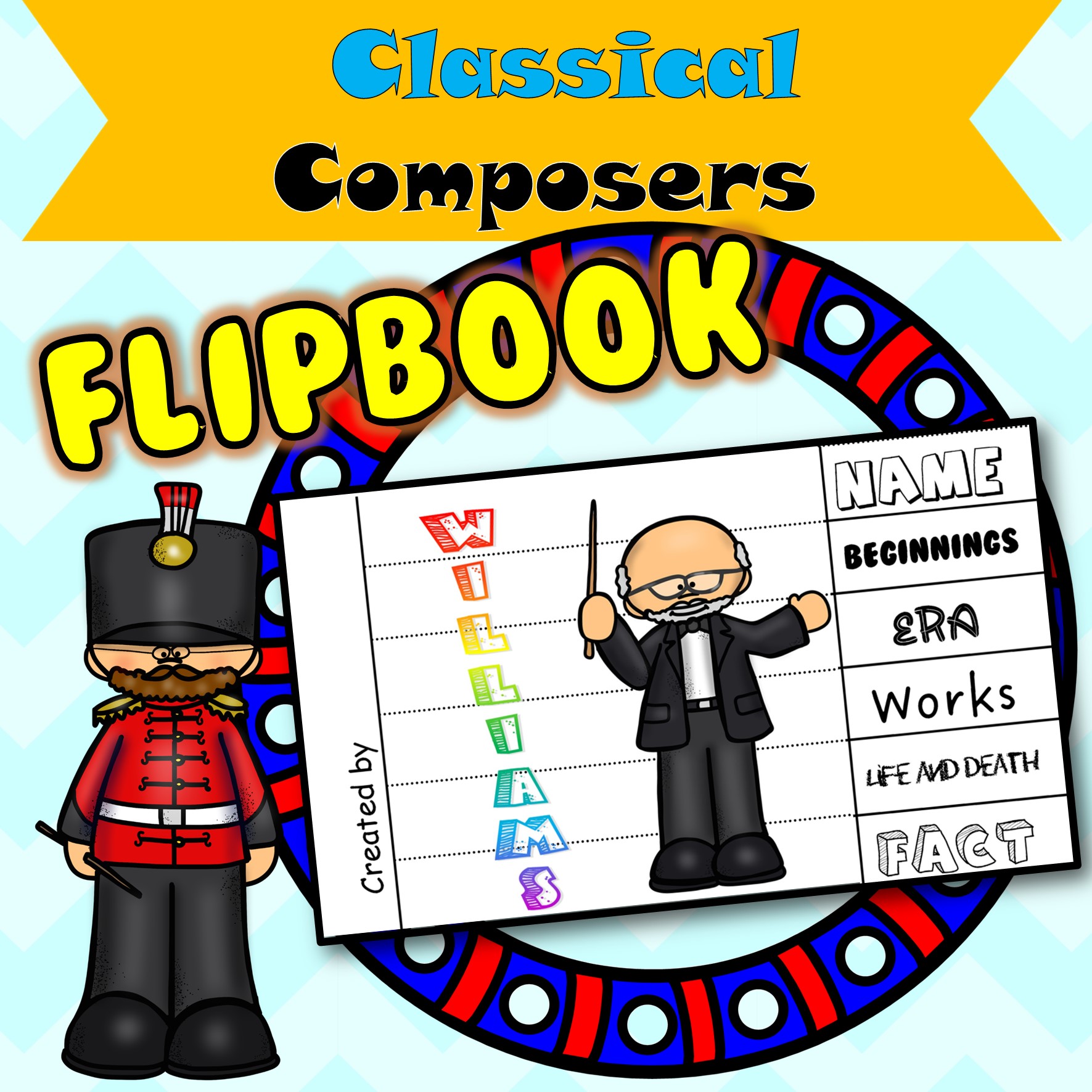 Orchestra Instrument Flipbook - 33 instruments | Made By Teachers