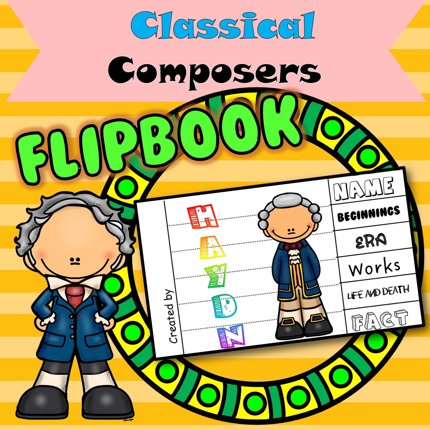 Orchestra Instrument Flipbook - 33 instruments | Made By Teachers