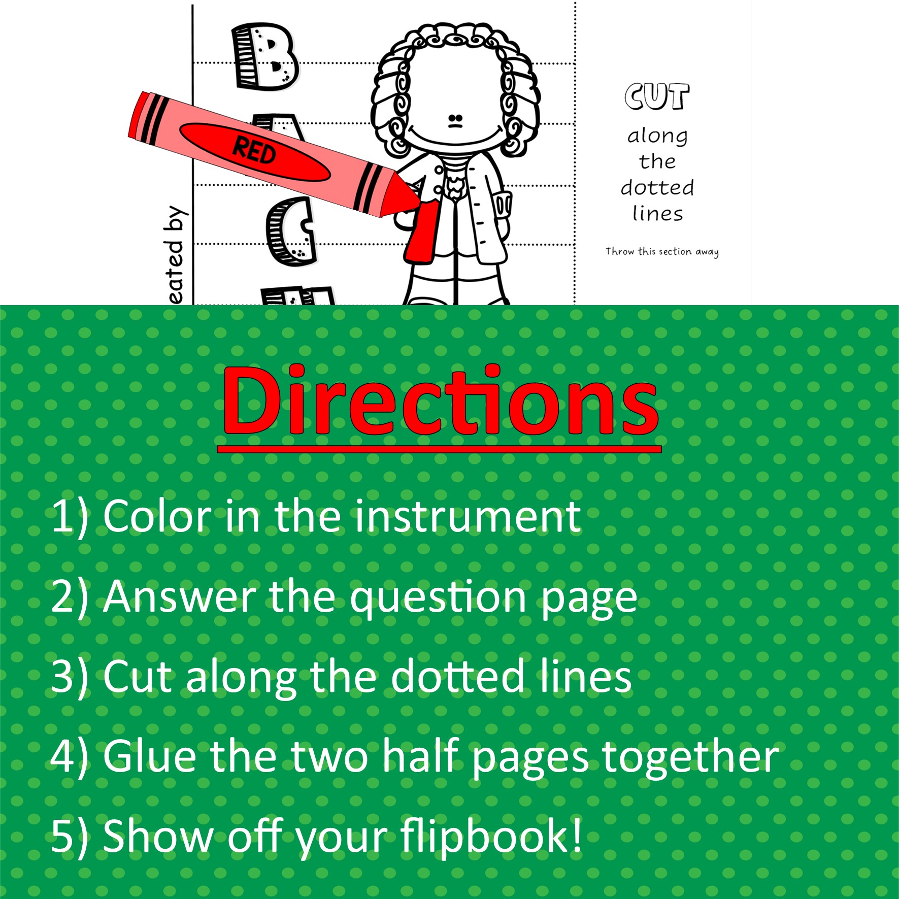 Orchestra Instrument Flipbook - 33 instruments | Made By Teachers