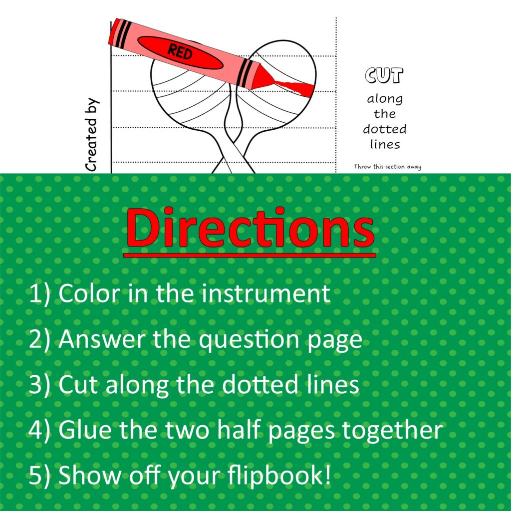 Orchestra Instrument Flipbook - 33 instruments | Made By Teachers