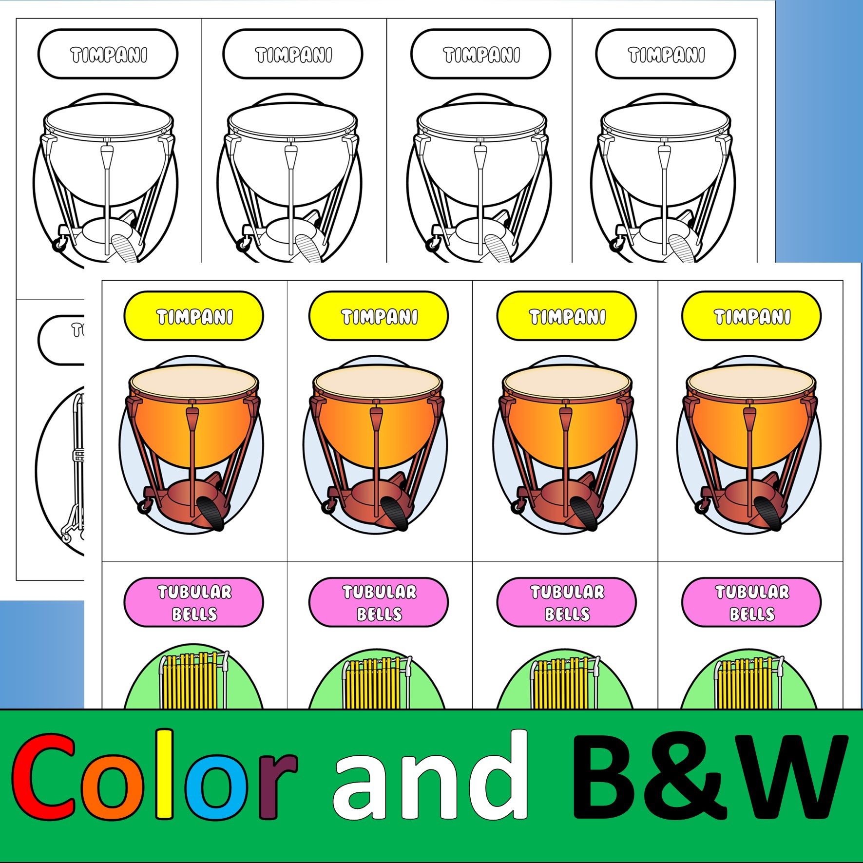 Classroom Instrument Flipbook - 33 instruments | Made By Teachers