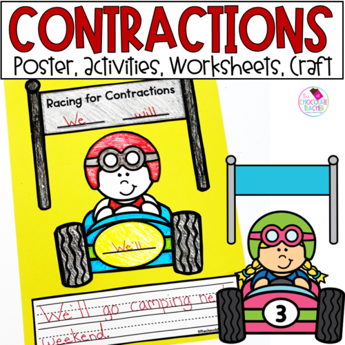 Contractions - Grammar Activities - Worksheets - Craft | Made By Teachers