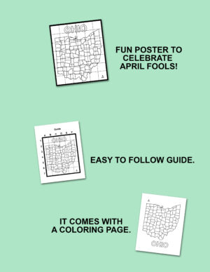 Ohio Map Collaboration Poster | Made By Teachers