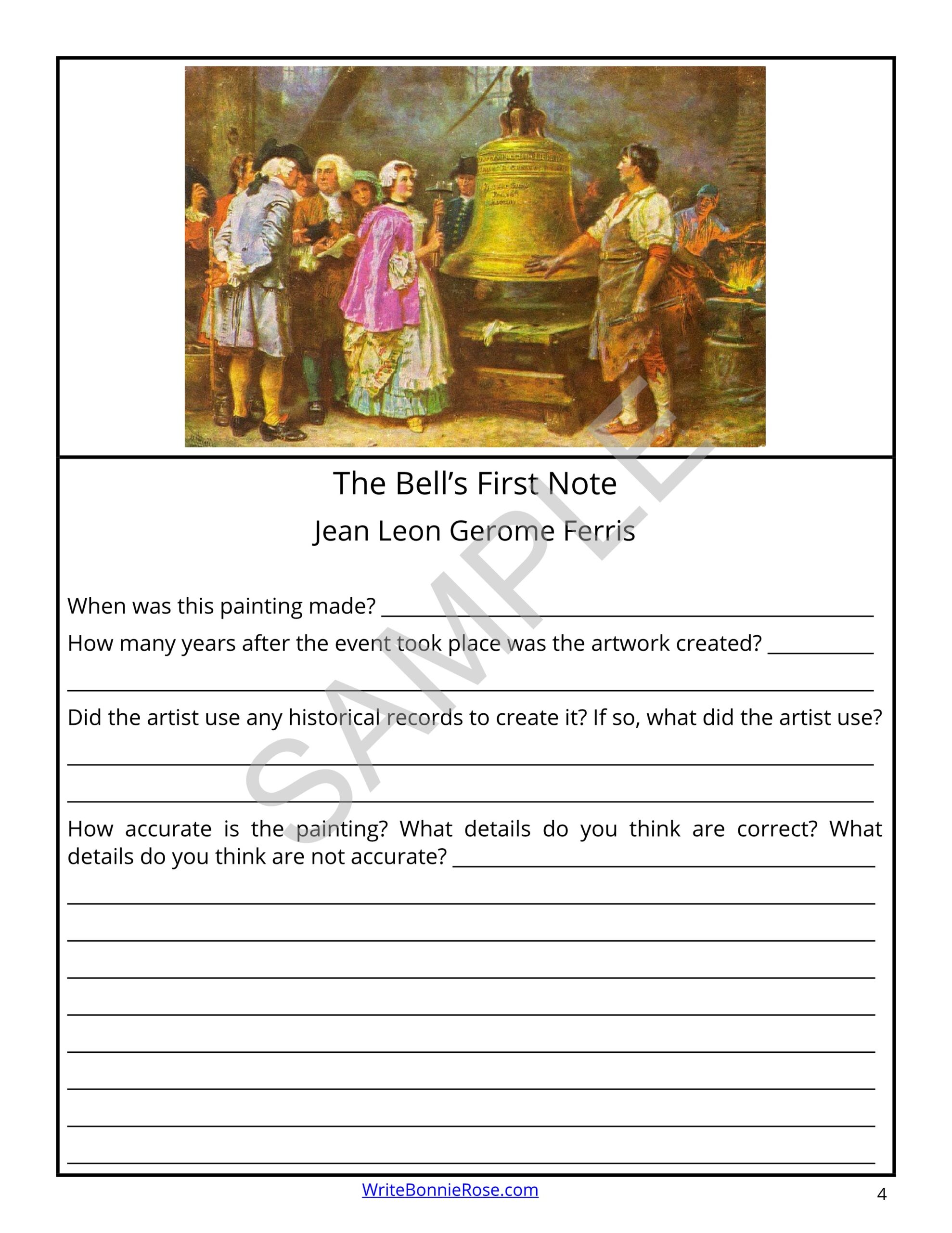 Analyzing Historical Art: The American Revolution | Made By Teachers