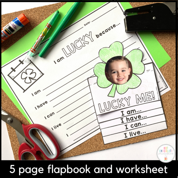 ESL St. Patrick's Day Flap Book - Simple sentences about me | Made By ...