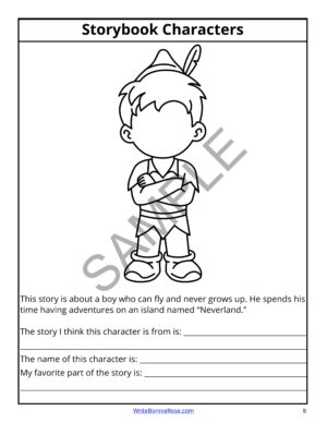 Storybook Characters and Me | Made By Teachers