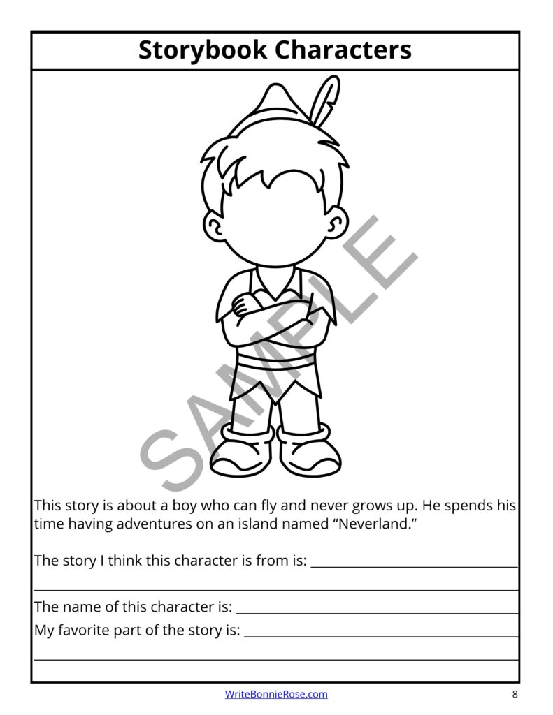 Storybook Characters and Me | Made By Teachers