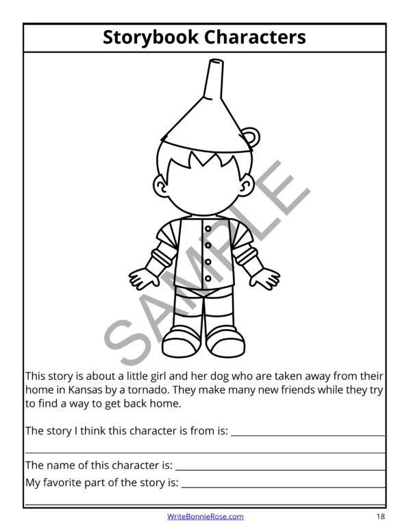 Storybook Characters and Me | Made By Teachers