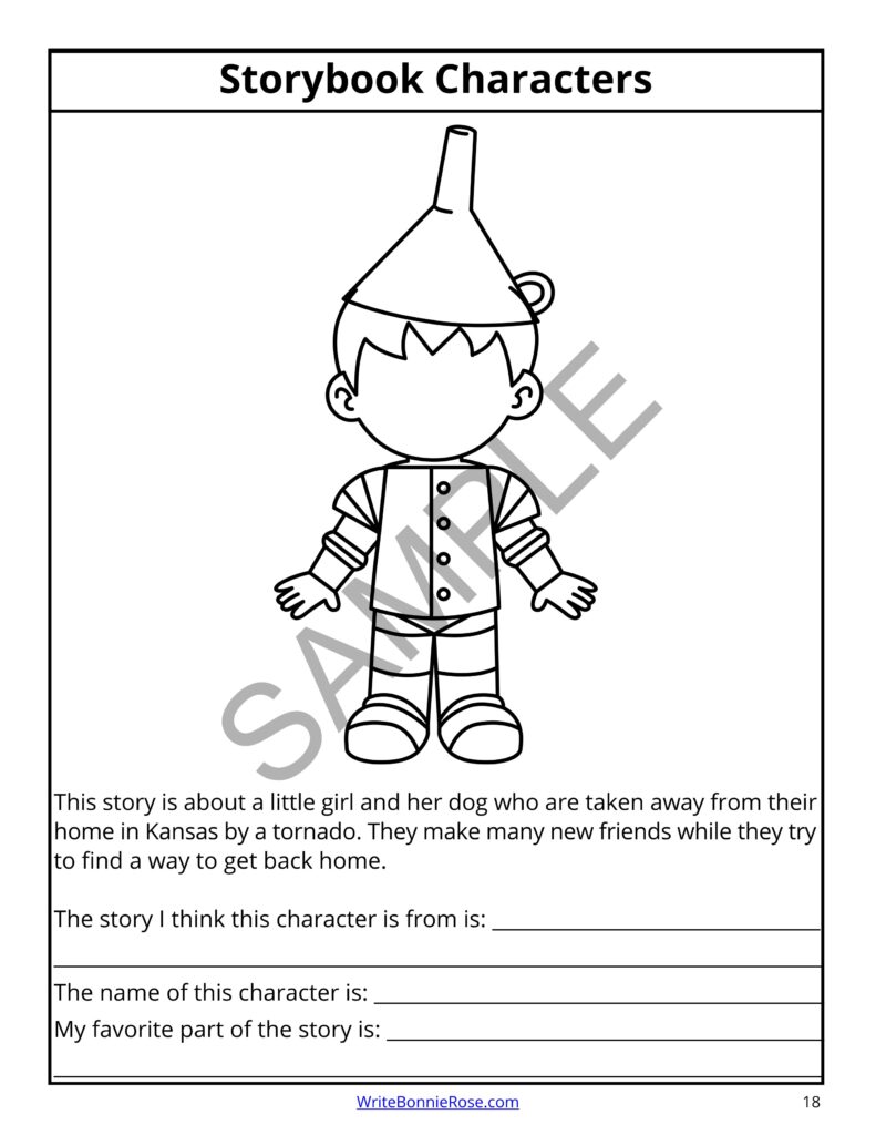 Storybook Characters and Me | Made By Teachers
