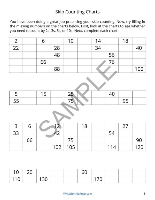 Skip Counting Practice Fun | Made By Teachers