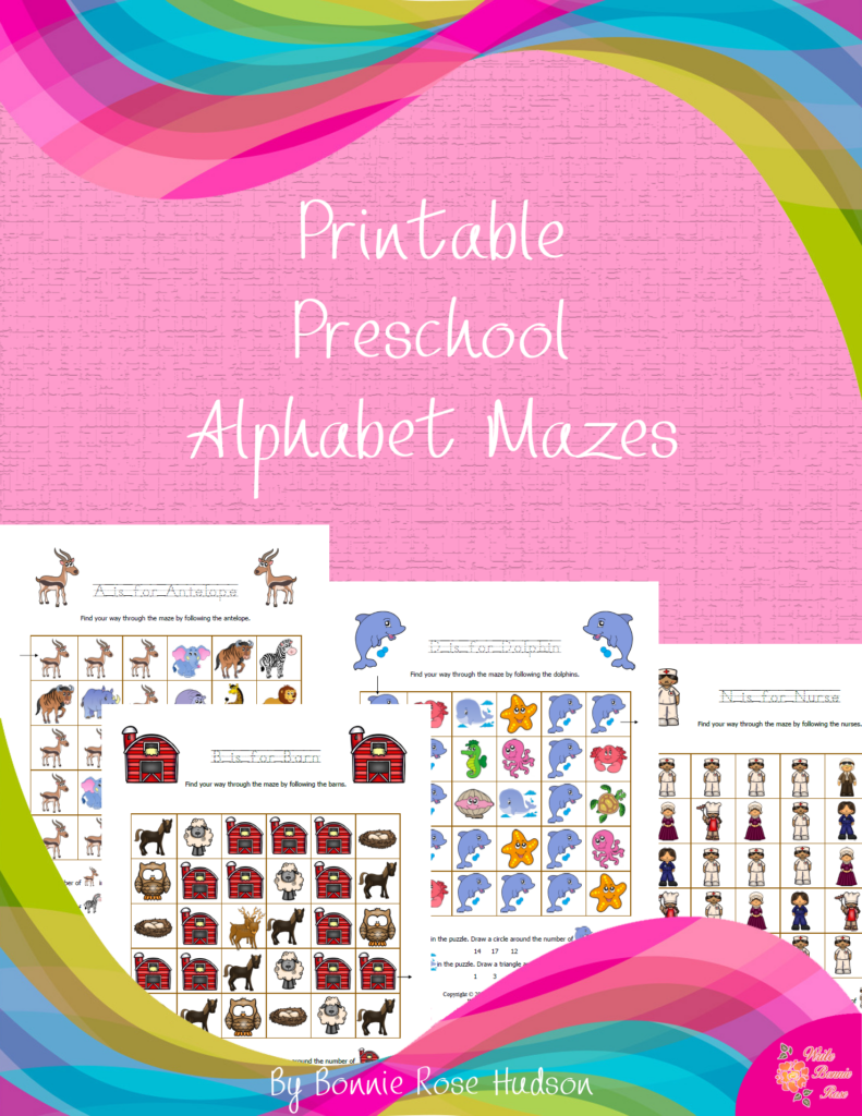 Printable Preschool Alphabet Mazes | Made By Teachers