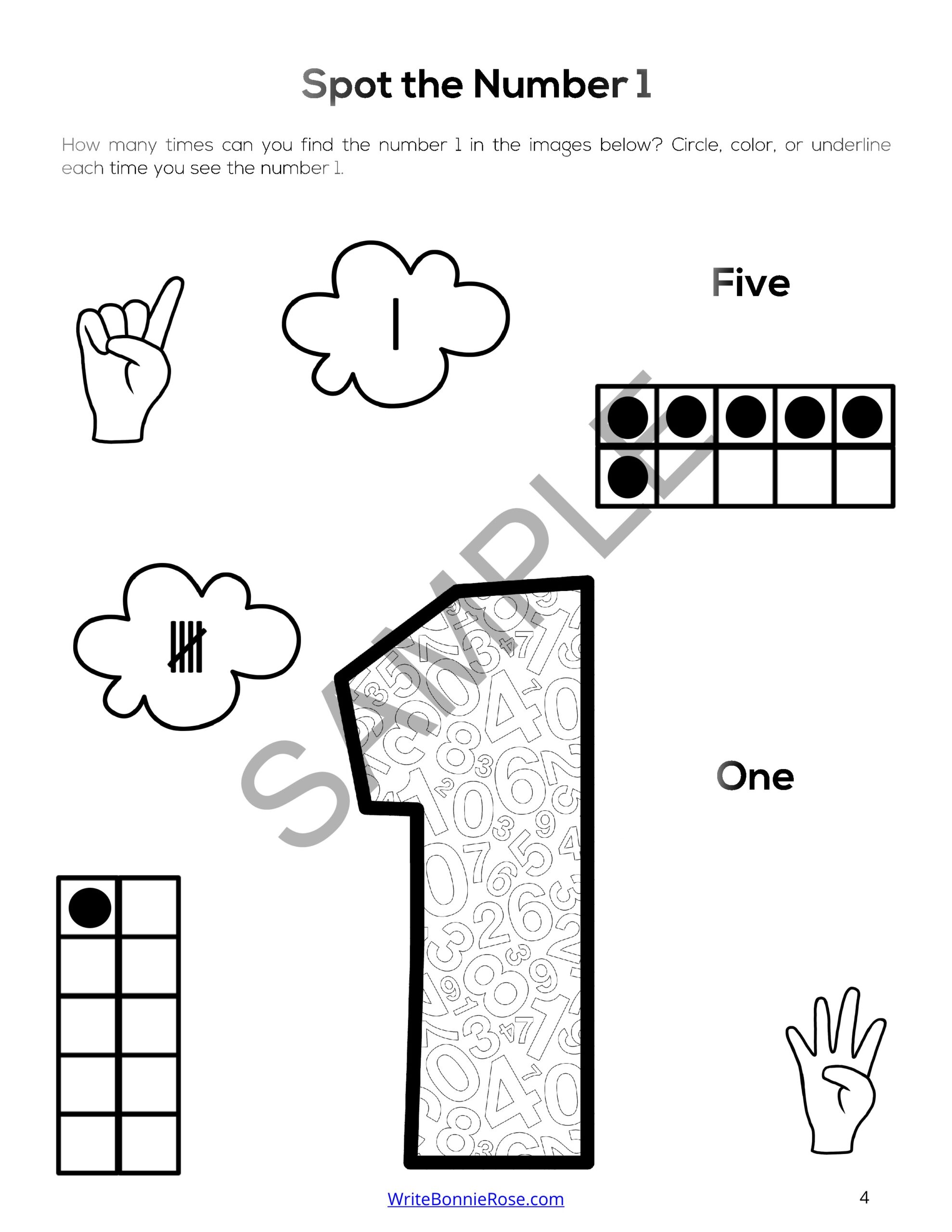 Number Recognition Activity Pack | Made By Teachers