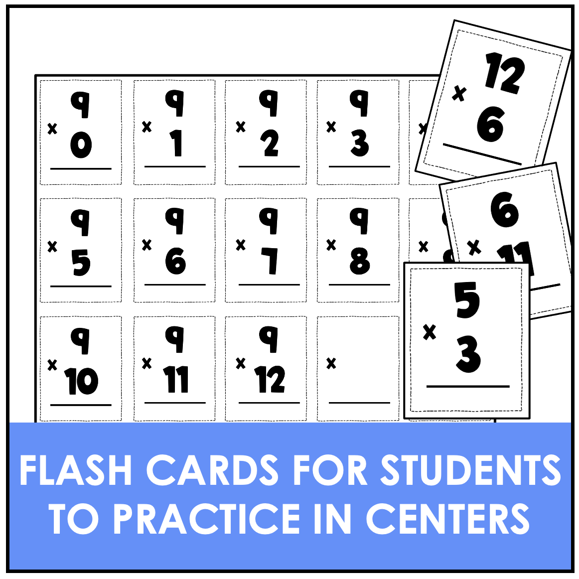 Multiplication Facts Fluency Activities and Goal-Setting | 3rd and 4th ...