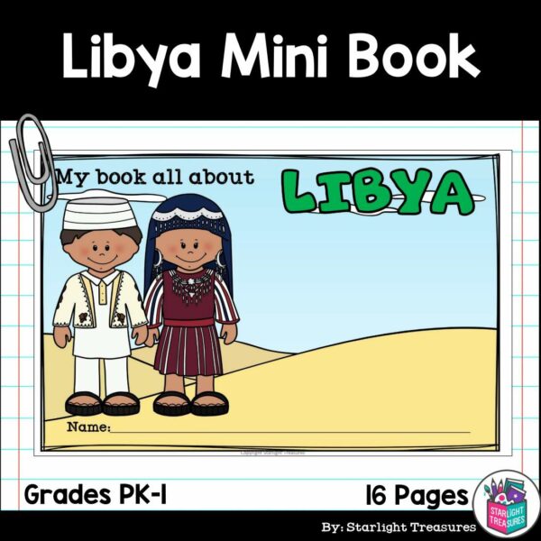 Libya Mini Book for Early Readers - A Country Study | Made By Teachers