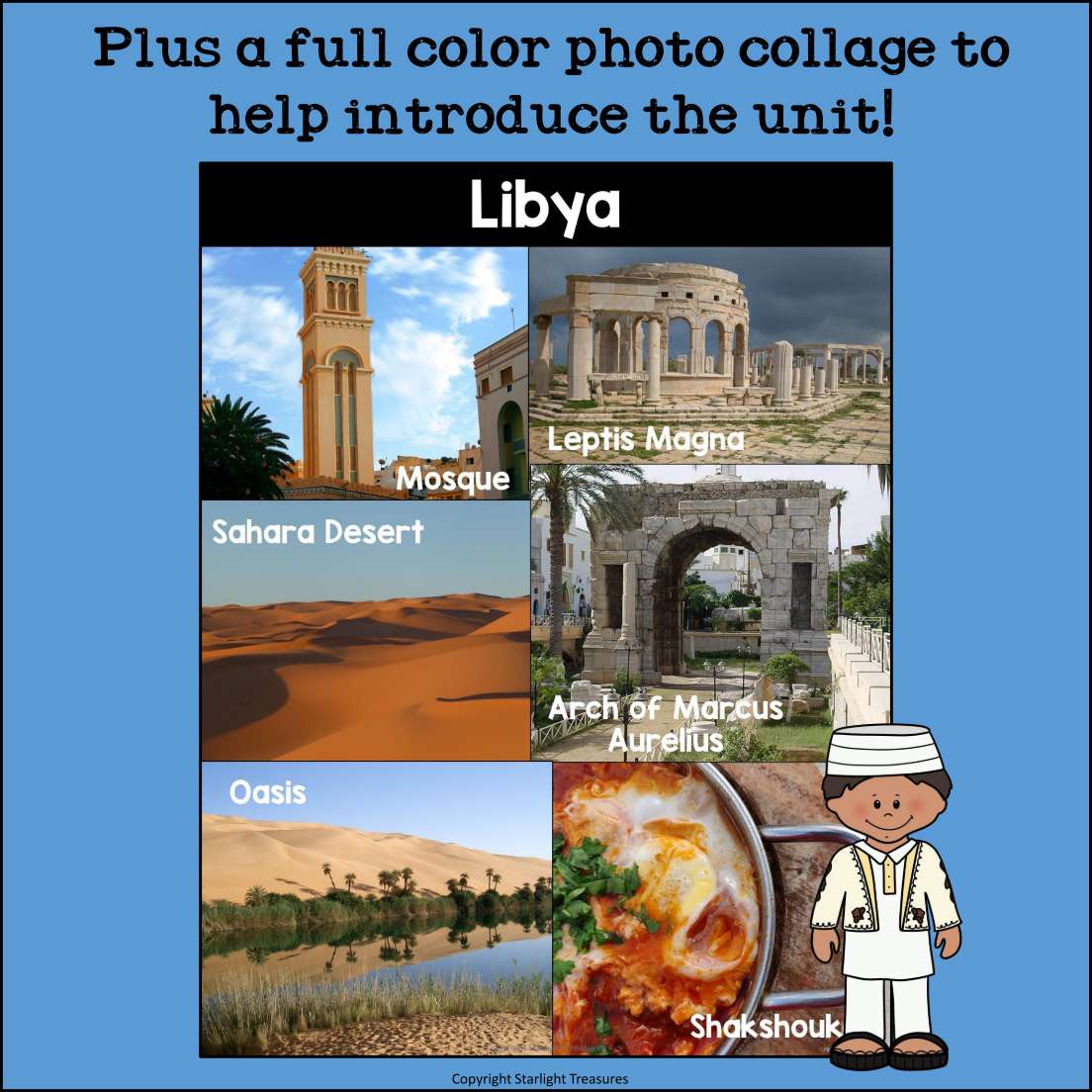 Libya Mini Book for Early Readers - A Country Study | Made By Teachers
