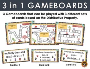 Distributive Property of Multiplication GAMES | Made By Teachers