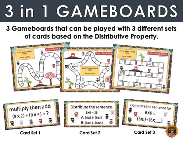 Distributive Property of Multiplication GAMES | Made By Teachers