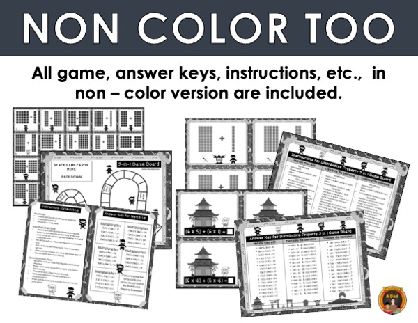 Distributive Property of Multiplication GAMES | Made By Teachers