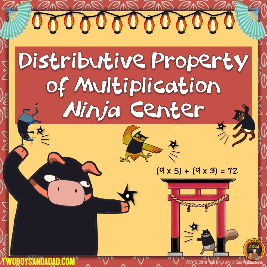 Distributive Property Of Multiplication CENTER Made By Teachers