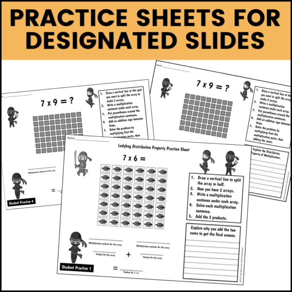 Distributive Property of Multiplication Bundle | Made By Teachers