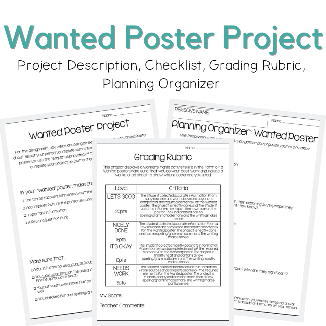 Famous Early Explorers 2-for-1 Biography Project | Made By Teachers