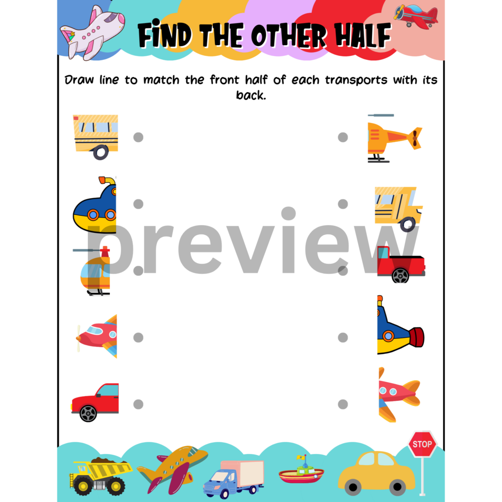 Transportation Activities: Air Land Water Transportation Activity for ...