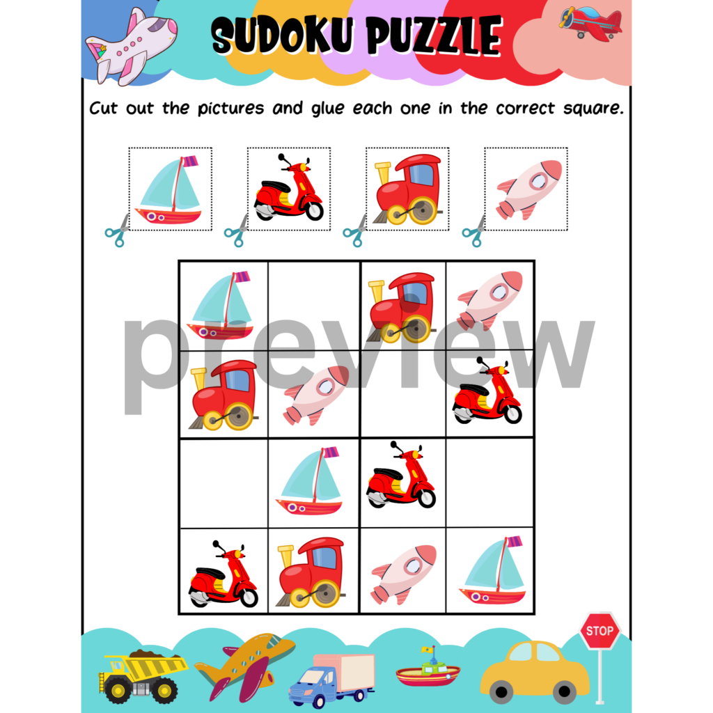 Transportation Activities: Air Land Water Transportation Activity for ...