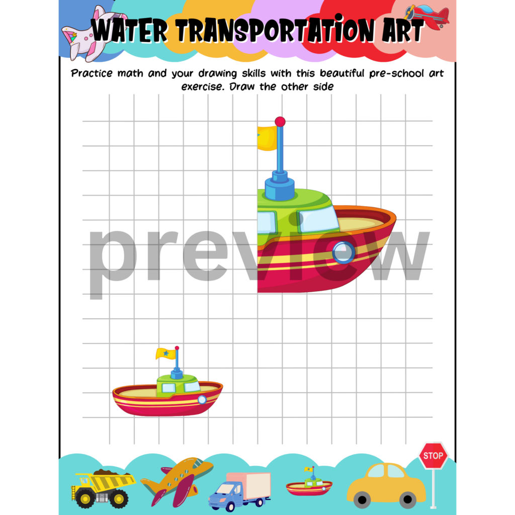 Transportation Activities: Air Land Water Transportation Activity for ...