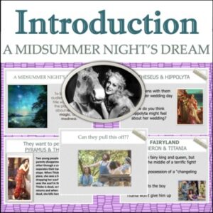 A Midsummer Night's Dream: Modern Adaptation Project | Made By Teachers