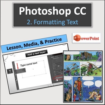 Adobe Photoshop CC Lesson 2: Formatting Text | Made By Teachers