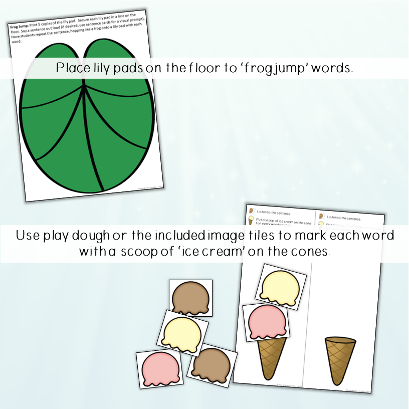 Counting Words Sentence Segmentation for Phonological Awareness | Made ...