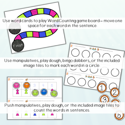 Counting Words Sentence Segmentation for Phonological Awareness | Made ...