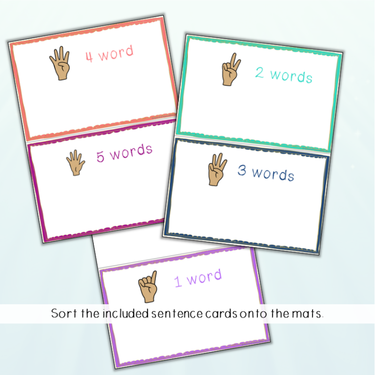 Counting Words Sentence Segmentation for Phonological Awareness | Made ...