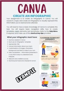 Canva - Create an Infograph - Assignment for Students | Made By Teachers