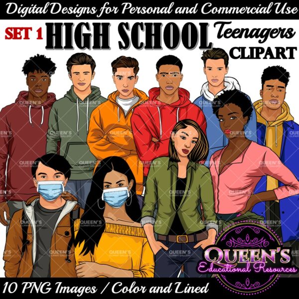 High School Teenagers Clipart, Teenagers Clipart, Teens Clipart ...