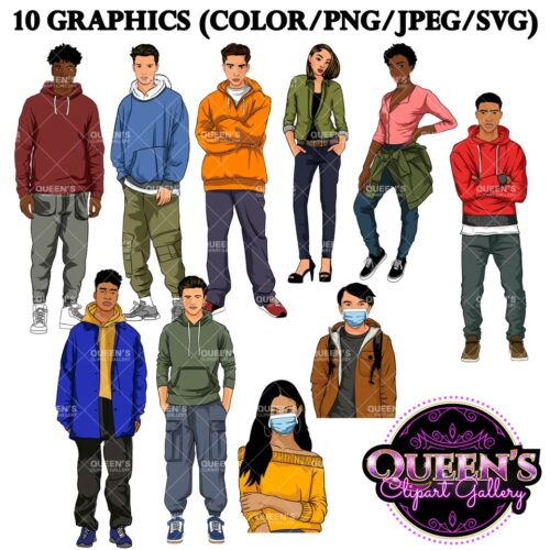 High School Teenagers Clipart, Teenagers Clipart, Teens Clipart ...