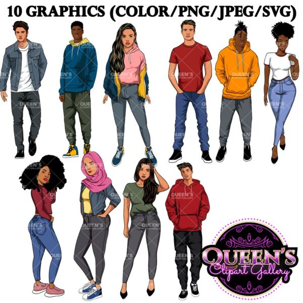High School Teenagers Clipart, Teenagers Clipart, Teens Clipart ...