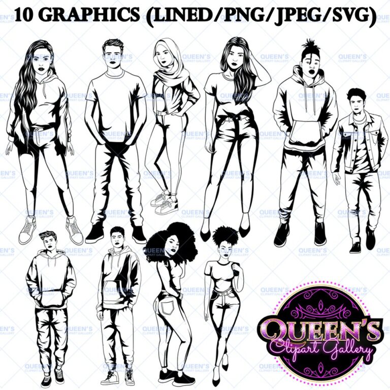 High School Teenagers Clipart, Teenagers Clipart, Teens Clipart ...